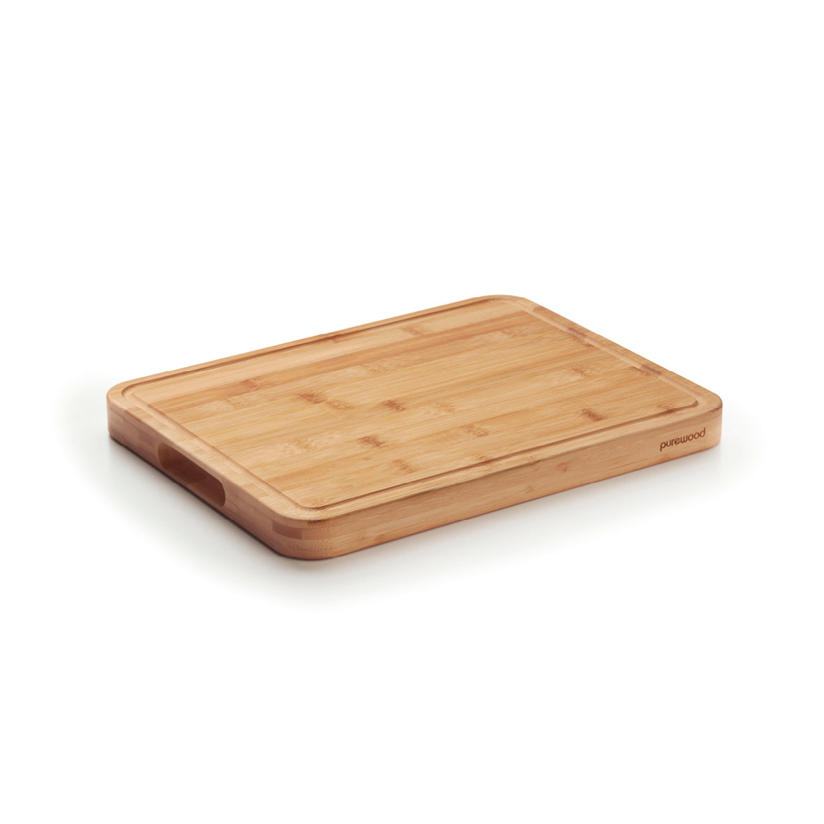 Cutting block with groove - Bamboo – Vipshopboutic